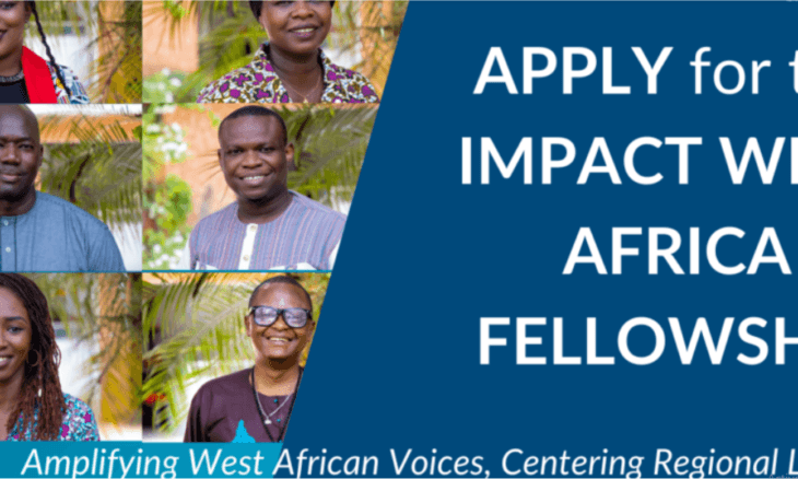 Programme De Bourse Impact West Africa 2024 Entièrement Financé