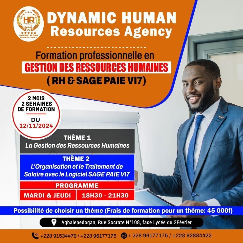 Formation Professionnelle En Gestion Des Ressources Humaines (RH & SAGE ...