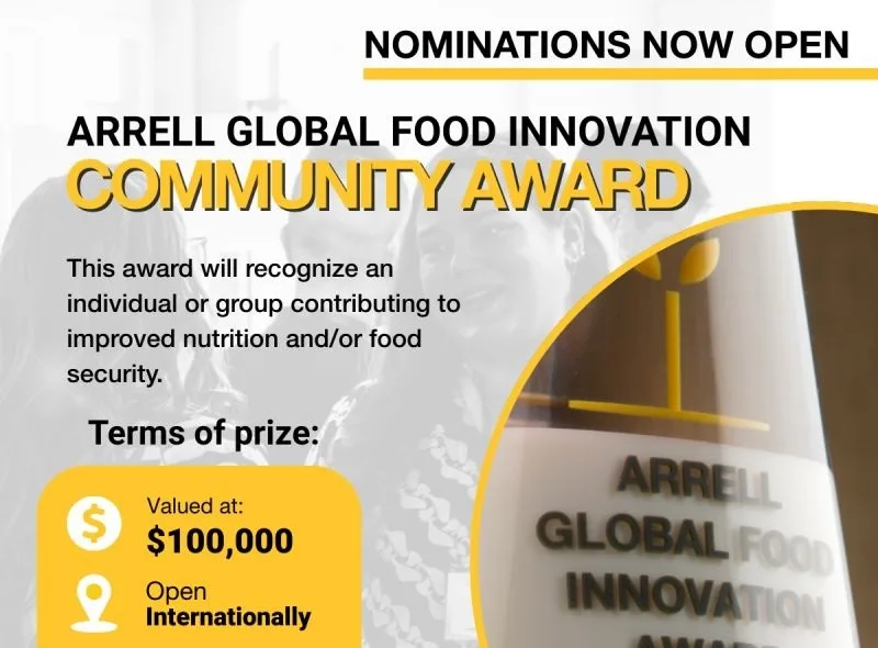Prix Arrell Food Innovation Awards 2025